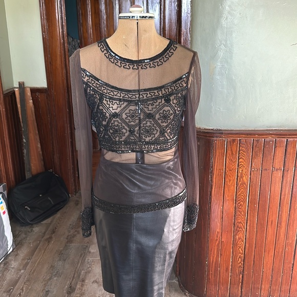 Source Unknown | Tops | Beaded Sheer Top | Poshmark